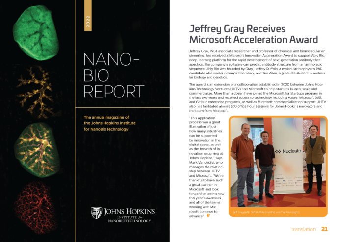 Johns Hopkins Institute for NanoBioTechnology’s Annual Report ...