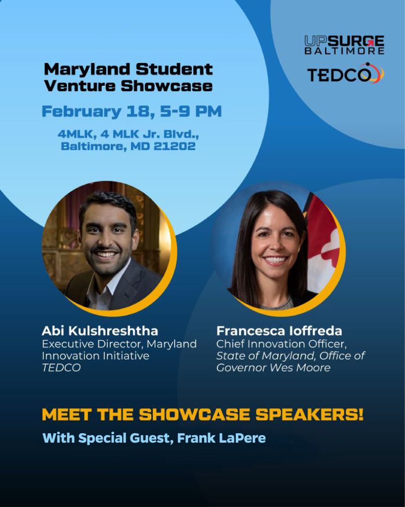 Maryland Student Venture Showcase & Pava LaPere Innovation Awards ...